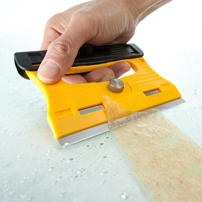 Olfa GSR-1-3B 120mm Multi-Grip Glass Scraper (4 Blades Included ...