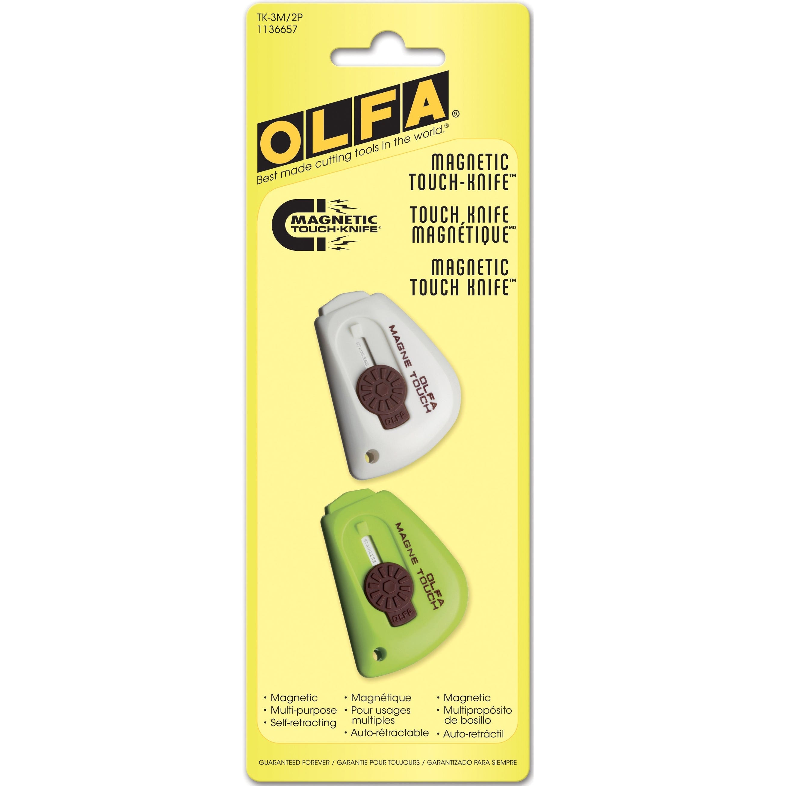 Olfa TK-3M Magnetic Touch Knife 2pk — OlfaProducts